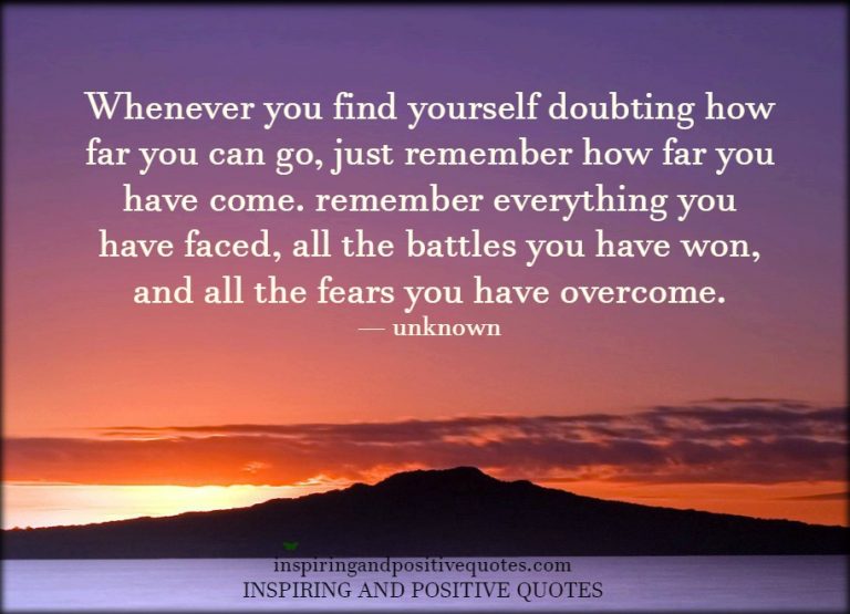 Be miserable or motivate yourself. Whatever has to be done, it is ...