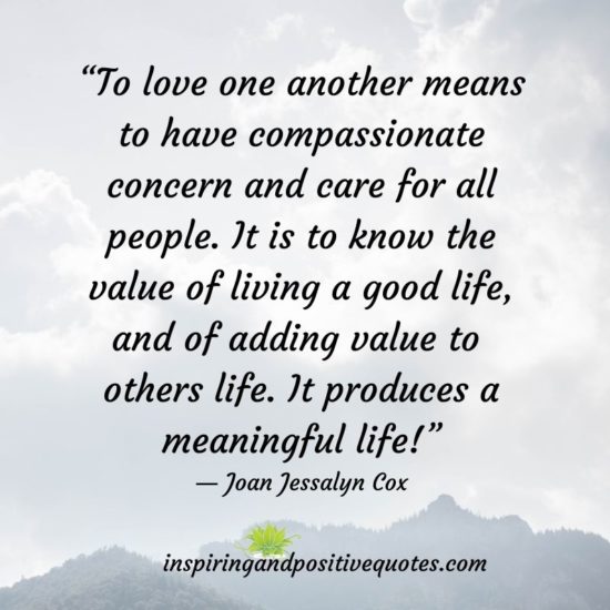 Loving Each Other Quotes - Inspiring And Positive Quotes