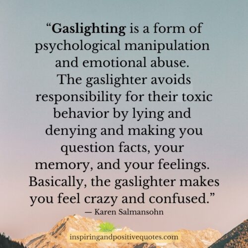 Learn how to identify gaslighting behaviors, validate your own ...