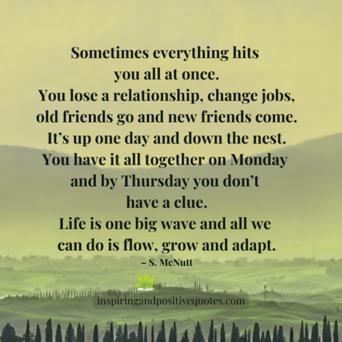 Embracing the Waves of Life - Inspiring And Positive Quotes