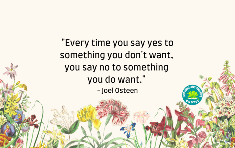 Learning to Say No By Putting First Things First - Inspiring And ...