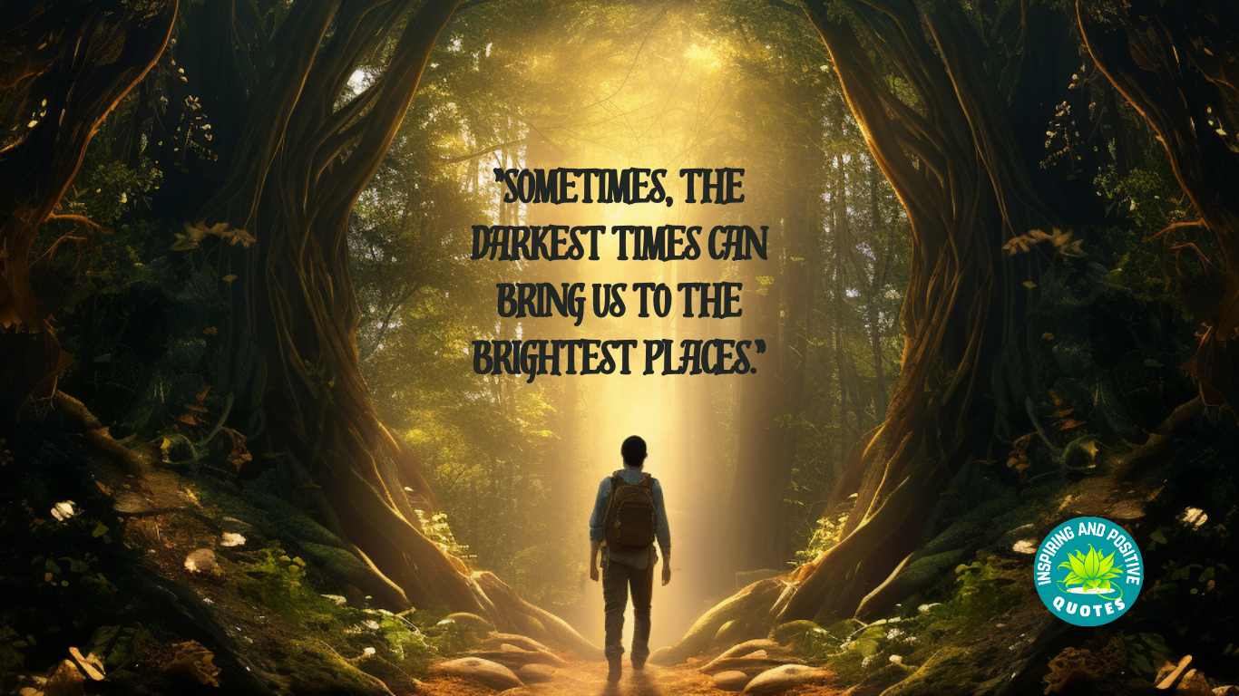 Emerging from Life’s Darkest Moments into the Radiance of Brightness ...