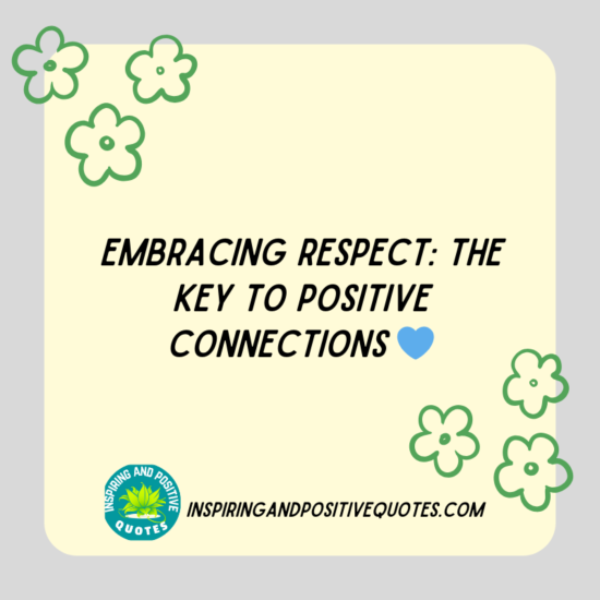 Embracing Respect: A Simple Guide to Nurturing Good Relationships ...